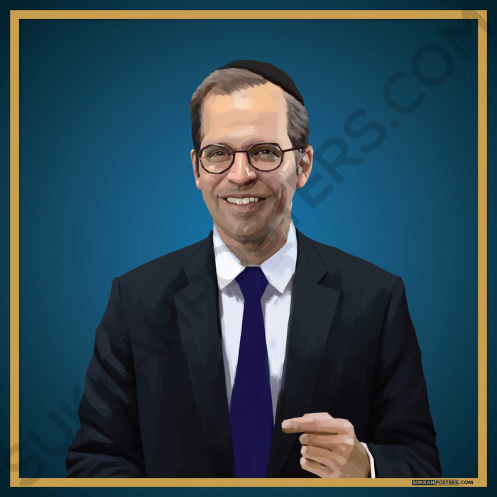 Shop R' Aryeh Lebowitz Sukkah Poster – Sukkahposters.com