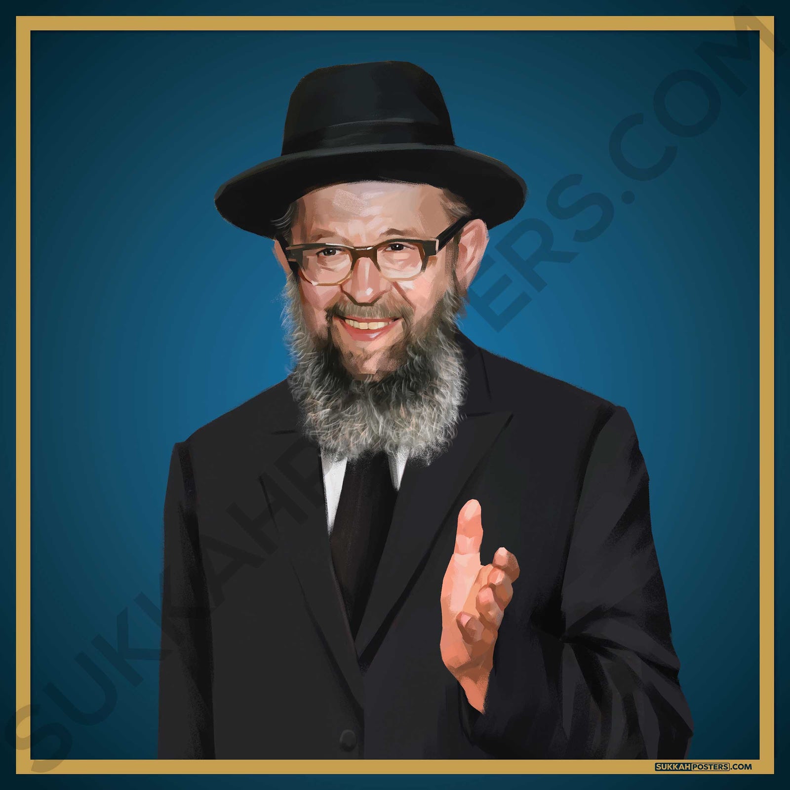 Shop R' Avigdor Miller Sukkah Poster – Sukkahposters.com