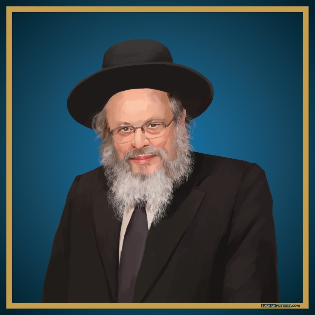 Shop R' Avrohom Ausband Sukkah Poster – Sukkahposters.com